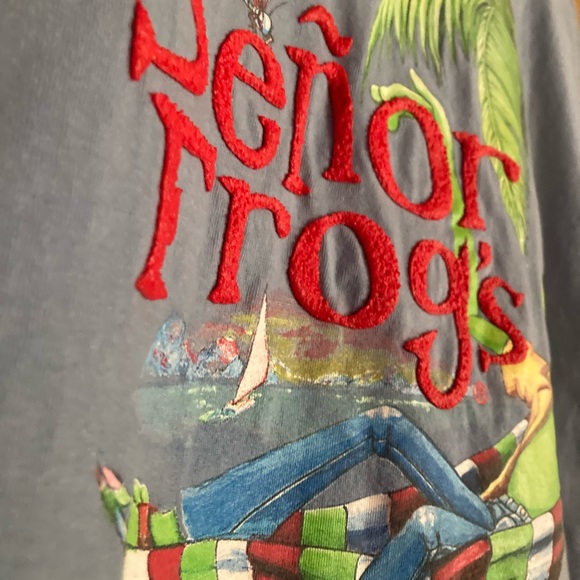 Senor Frogs | Shirts | Nos Official Puff Print Senor Frogs 0 Original ...